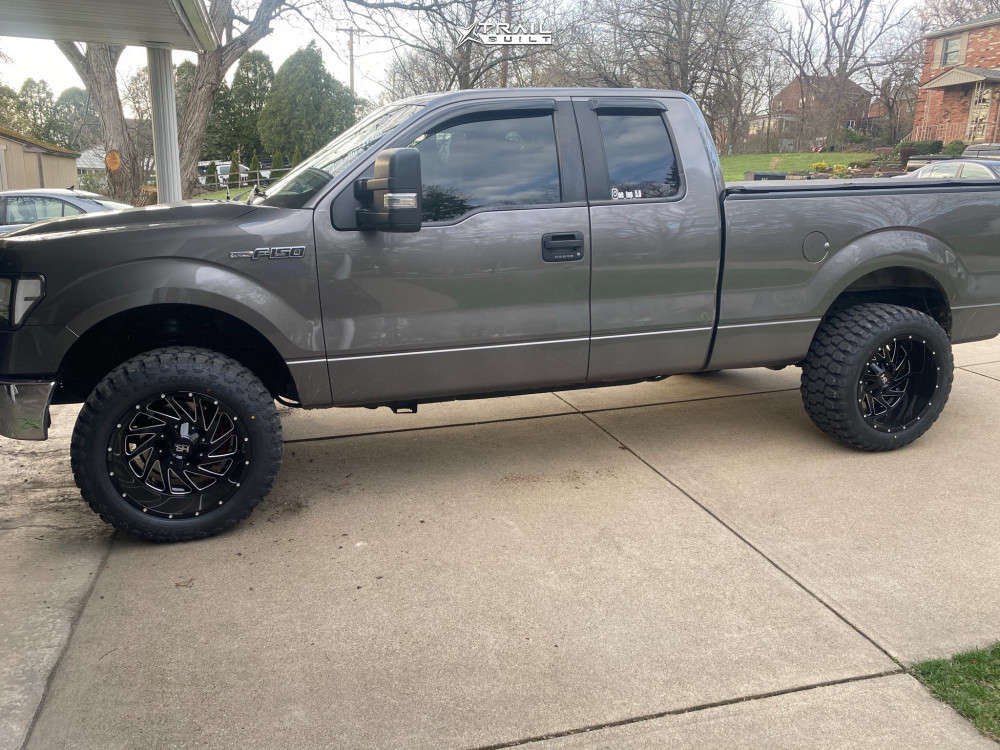2012 Ford F-150 Wheel Offset Super Aggressive 3"-5" Leveling Kit | 1613759 | TrailBuilt Off-Road