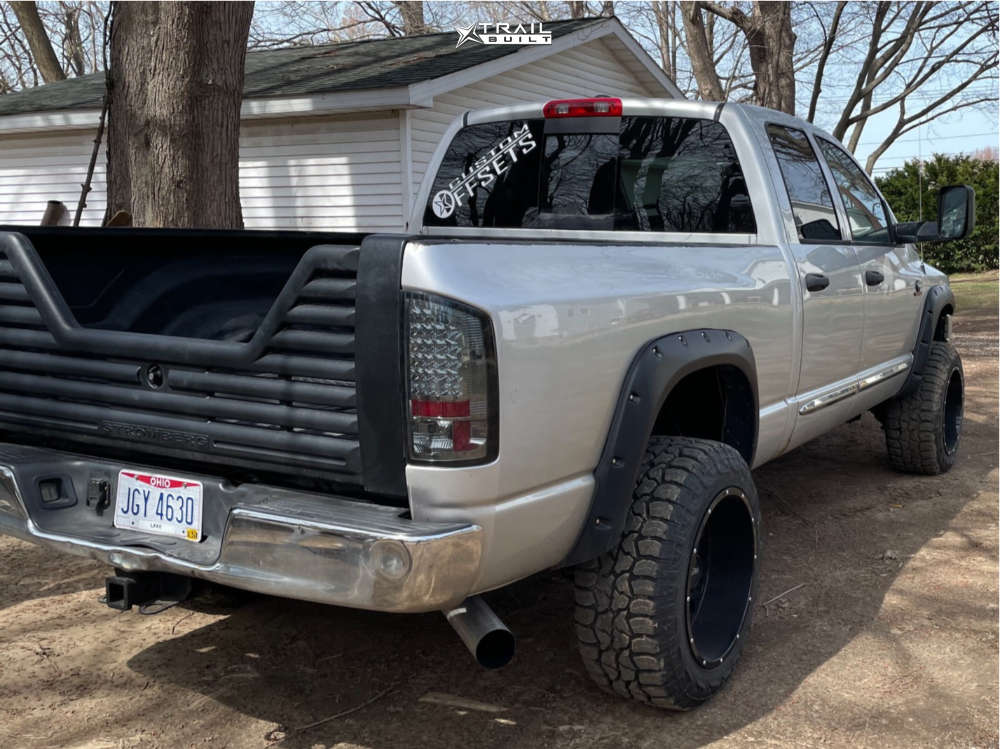 2009 Dodge Ram 3500 Wheel Offset Super Aggressive 3"-5" Leveling Kit ...