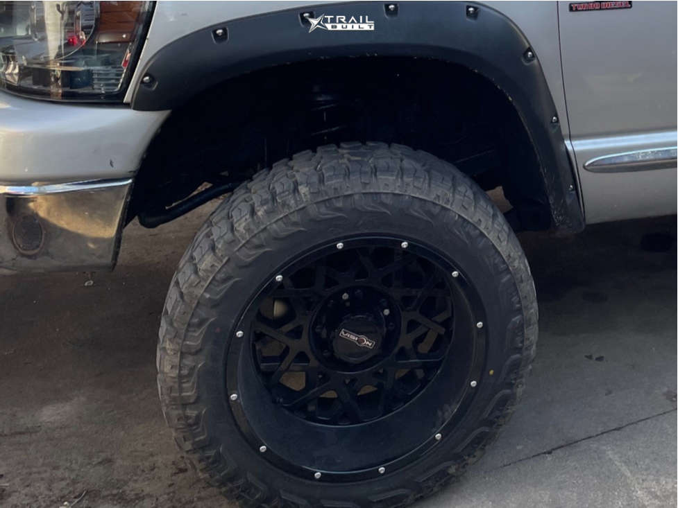 2009 Dodge Ram 3500 Wheel Offset Super Aggressive 3"-5" Leveling Kit ...