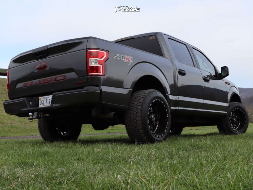 2020 Ford F-150 Wheel Offset Super Aggressive 3"-5" Leveling Kit ...