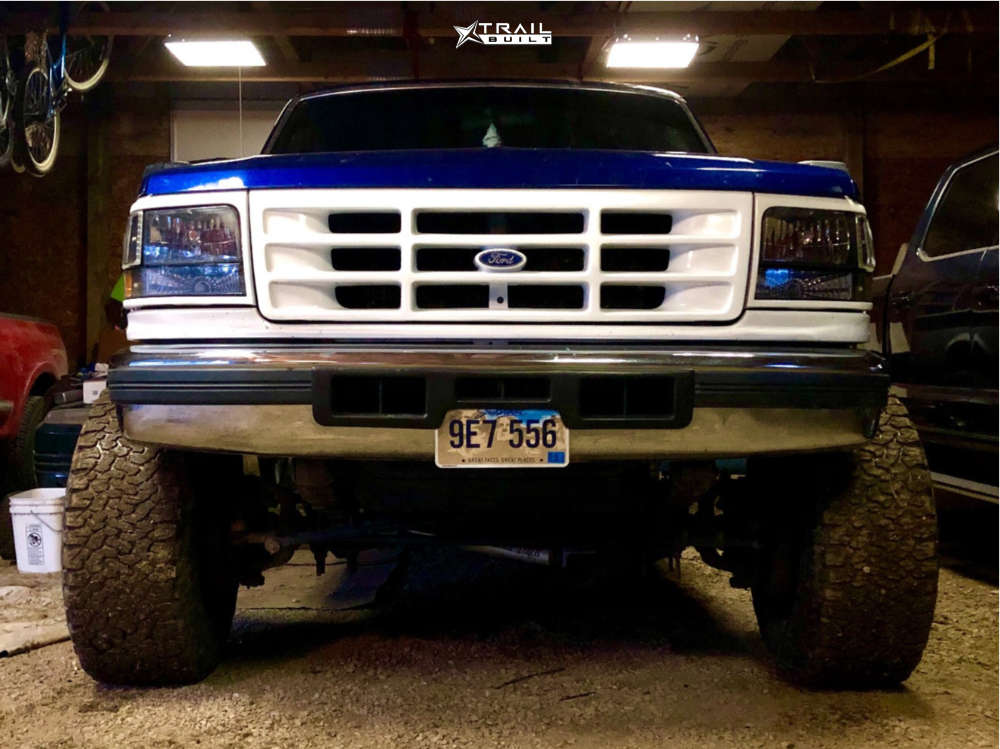 1997 Ford F-350 Wheel Offset Super Aggressive 3"-5" Suspension Lift 4 ...
