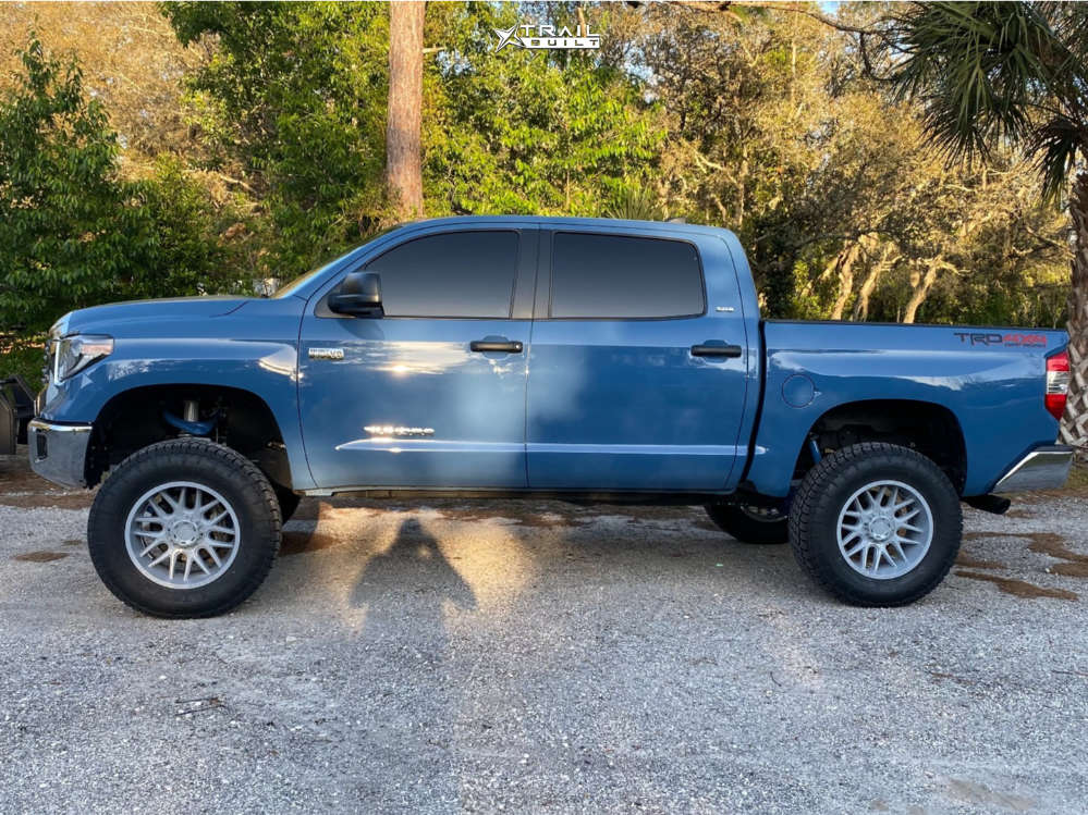 2020 Toyota Tundra Wheel Offset Aggressive > 1" Outside Fender Suspension Lift 8" | 1616943 ...