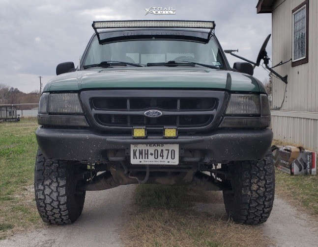 1999 Ford Ranger Wheel Offset Aggressive > 1" Outside Fender Suspension ...