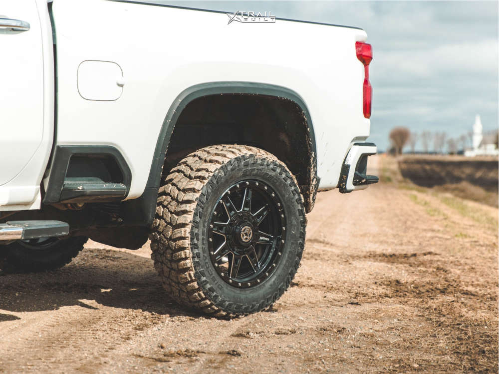 2021 Chevrolet Silverado 3500 HD Wheel Offset Slightly Aggressive ...