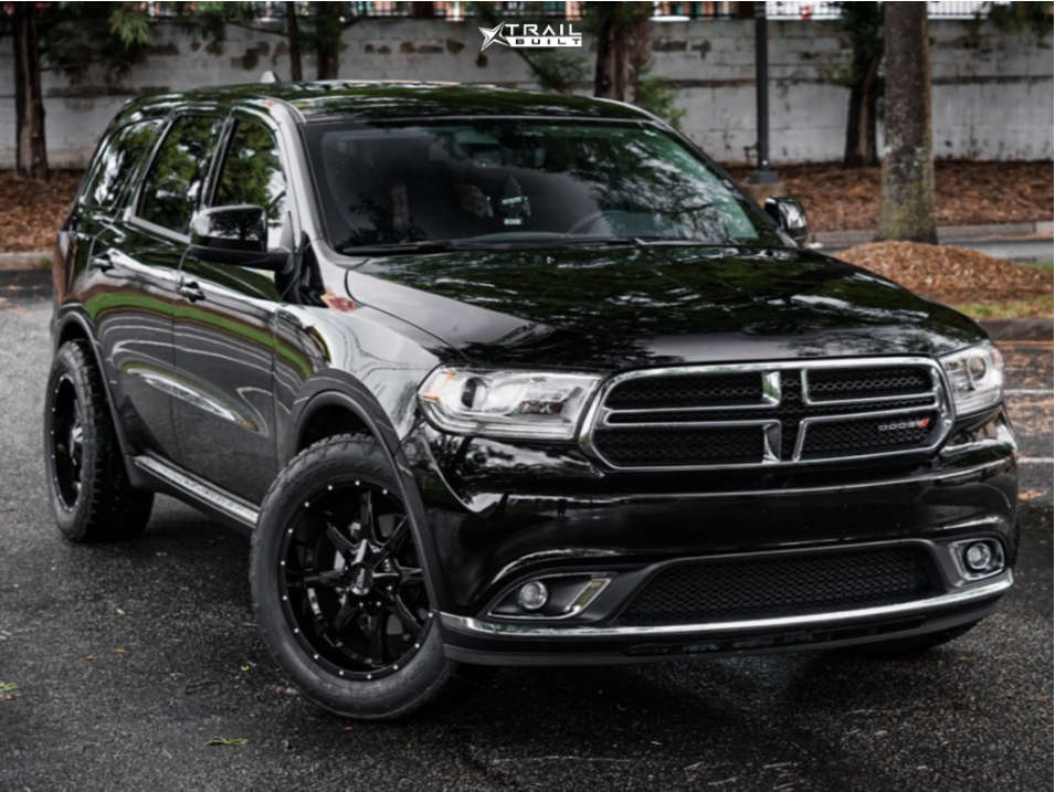 2020 Dodge Durango Wheel Offset Aggressive > 1" Outside Fender Stock ...