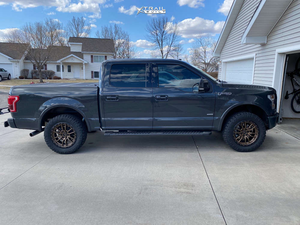 2016 Ford F-150 Wheel Offset Flush Leveling Kit | 1622139 | TrailBuilt ...