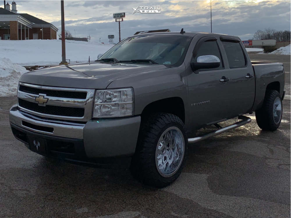 2009 Chevrolet Silverado 1500 Wheel Offset Super Aggressive 3"-5 ...