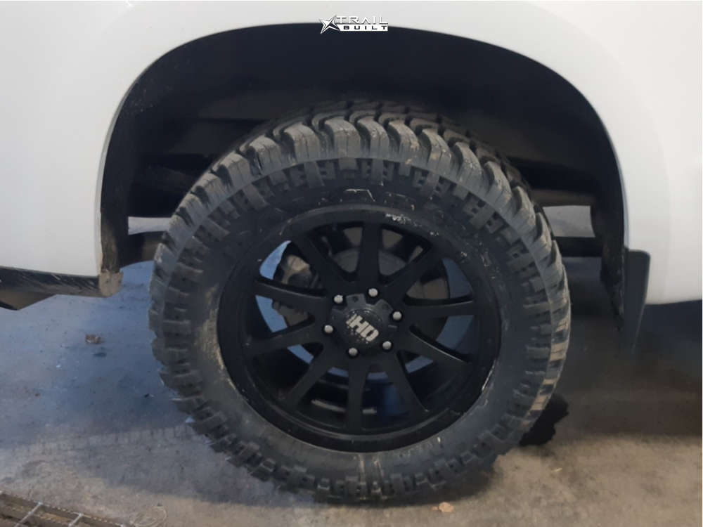 2019 Chevrolet Silverado 1500 Wheel Offset Slightly Aggressive Leveling ...