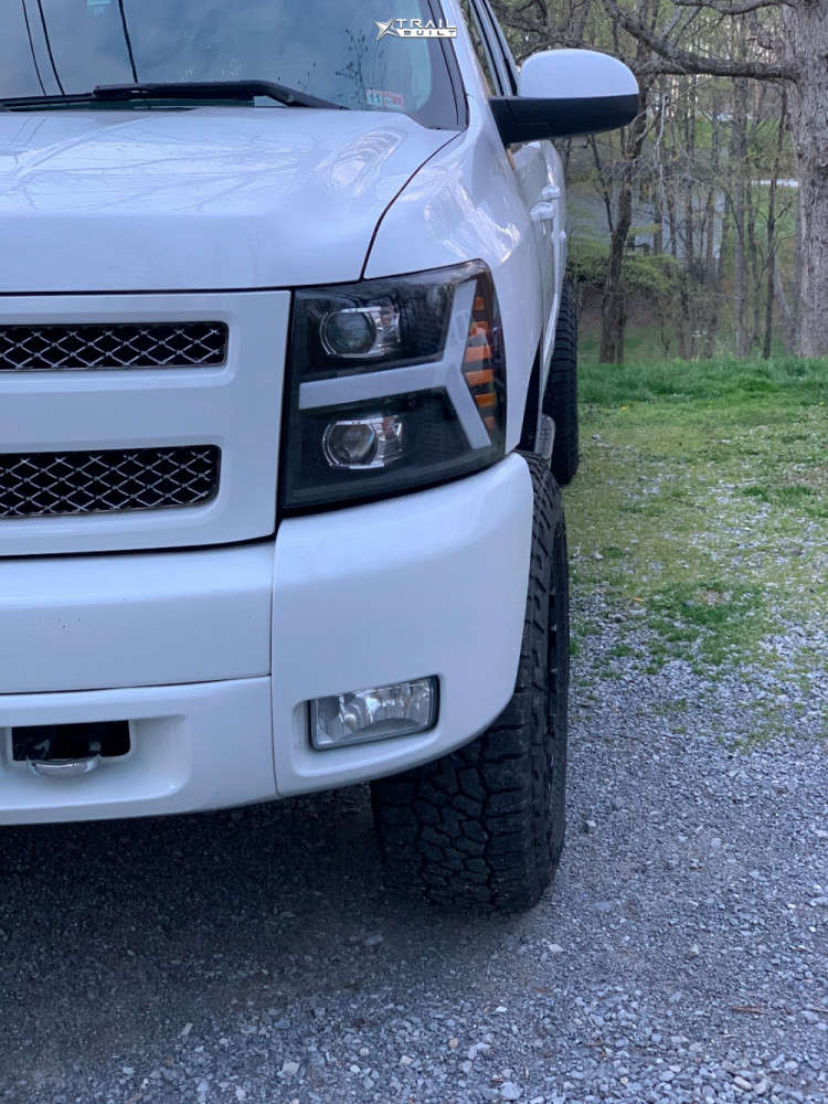 2011 Chevrolet Silverado 1500 Wheel Offset Slightly Aggressive Leveling ...