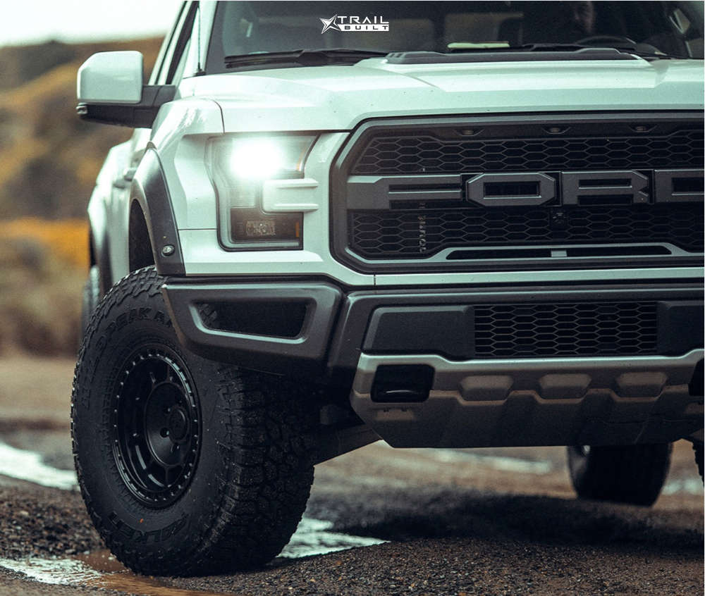 2018 Ford Raptor Wheel Offset Slightly Aggressive Leveling Kit ...