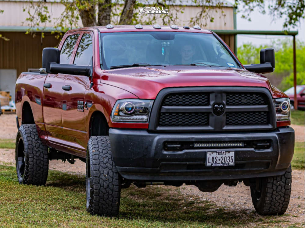 2013 Ram 2500 Wheel Offset Aggressive > 1" Outside Fender Suspension ...