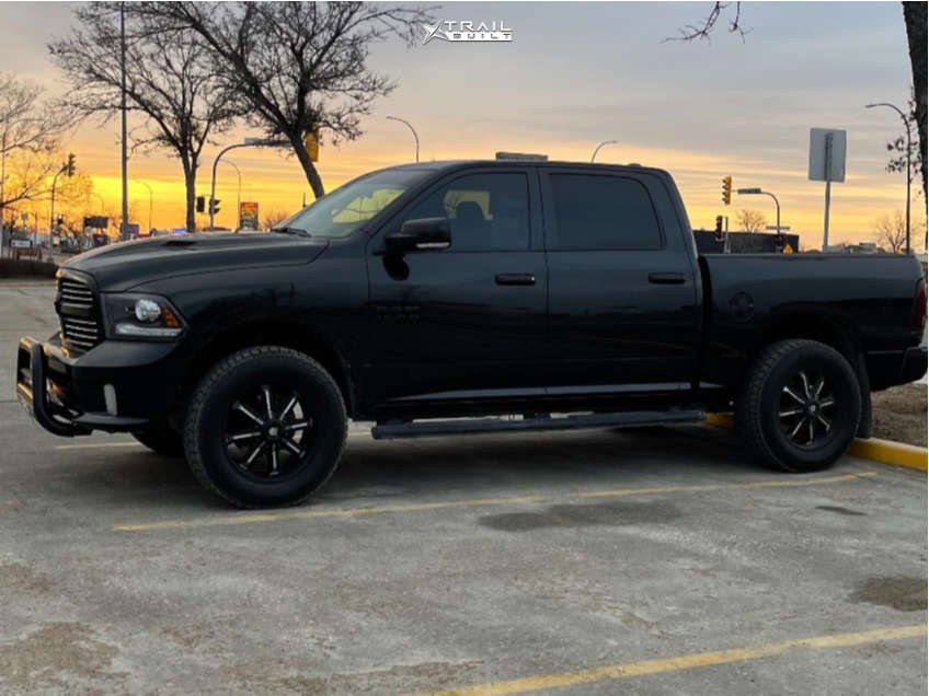 2017 Ram 1500 Wheel Offset Slightly Aggressive Suspension Lift 2.5 ...