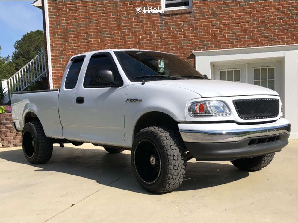 2003 Ford F-150 Wheel Offset Hella Stance >5" Suspension Lift 3 ...