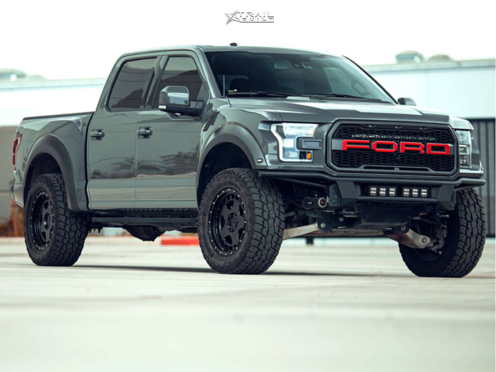 2018 Ford Raptor Wheel Offset Slightly Aggressive Suspension Lift 3.5 ...