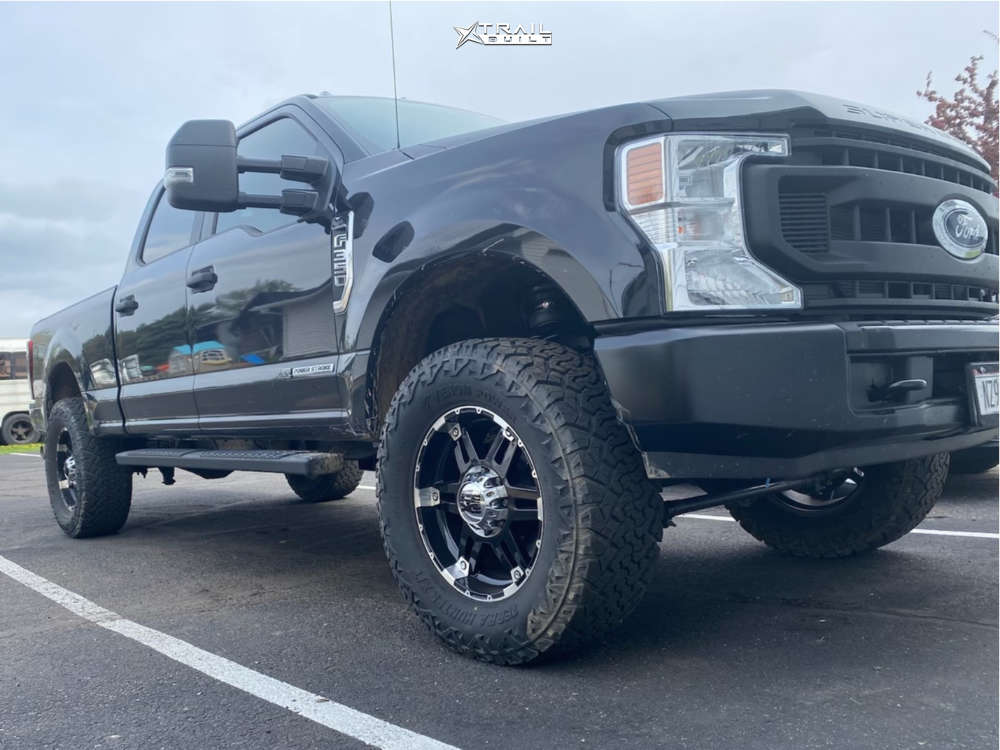 2020 Ford F-350 Super Duty Wheel Offset Aggressive > 1" Outside Fender ...