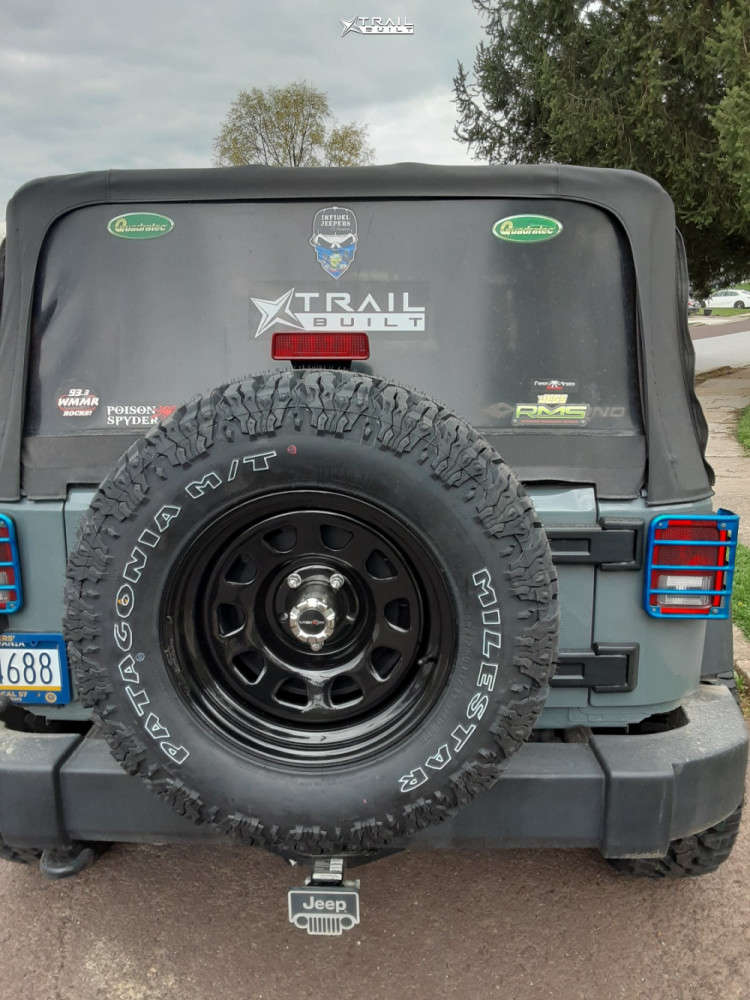 2015 Jeep Wrangler Wheel Offset Aggressive > 1" Outside Fender Leveling ...