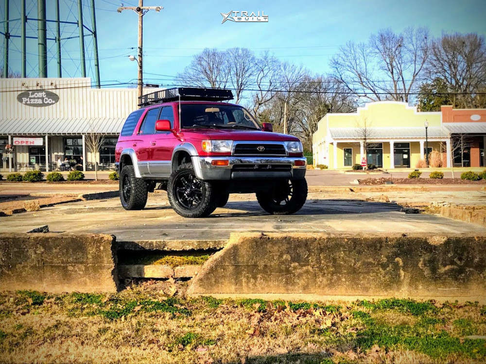1998 Toyota 4Runner Wheel Offset Slightly Aggressive Suspension Lift 3 ...