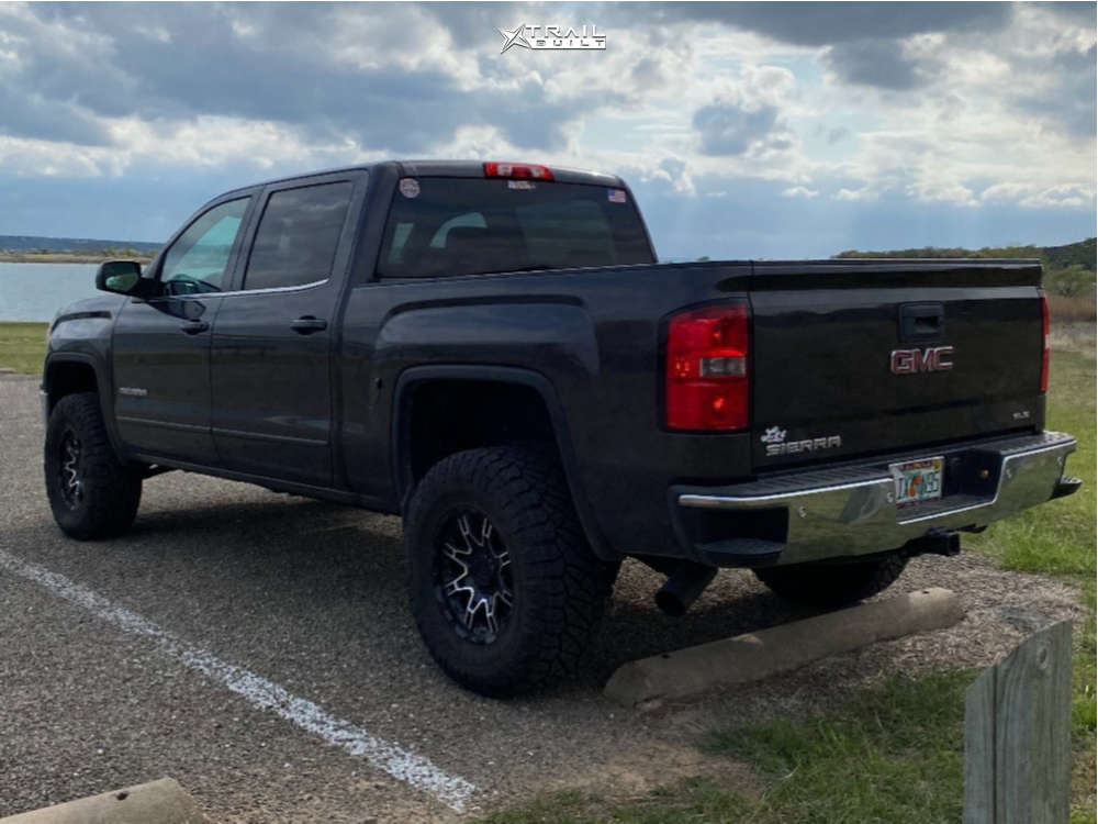 2014 GMC Sierra 1500 Wheel Offset Aggressive > 1" Outside Fender ...