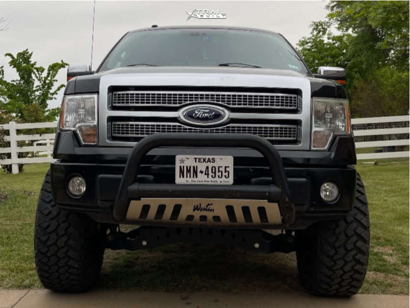 2009 Ford F-150 Wheel Offset Super Aggressive 3"-5" Suspension Lift 8 ...