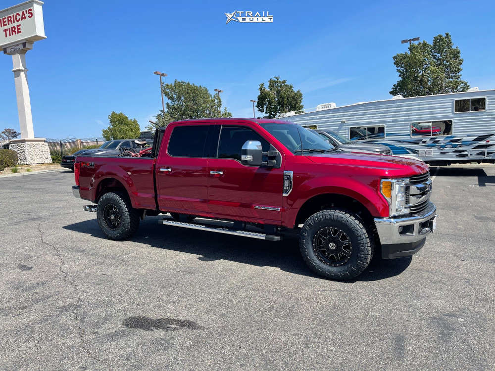 2017 Ford F-250 Wheel Offset Slightly Aggressive Stock | 1651349 | TrailBuilt Off-Road
