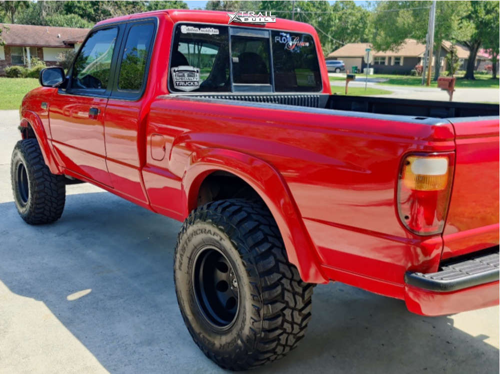 2001 Mazda B3000 Wheel Offset Super Aggressive 3"-5" Suspension Lift 5. ...