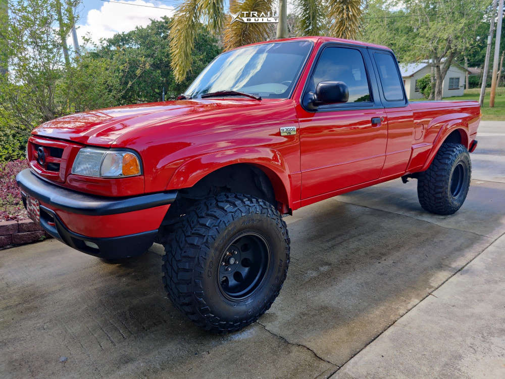 2001 Mazda B3000 Wheel Offset Super Aggressive 3"-5" Suspension Lift 5. ...