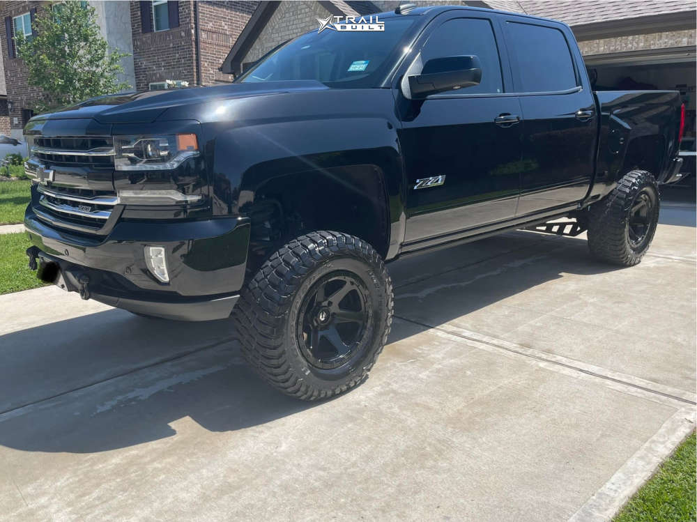 2018 Chevrolet Silverado 1500 Fuel D588 Titan 22 Inch Wheels Gallery