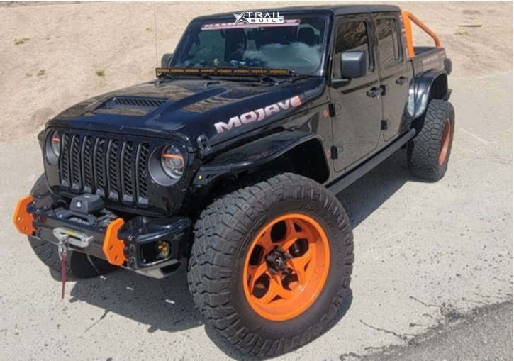 2021 Jeep Gladiator Wheel Offset Aggressive > 1" Outside Fender ...