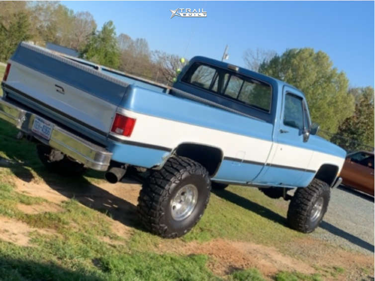 1984 GMC K1500 Wheel Offset Aggressive > 1" Outside Fender Suspension ...