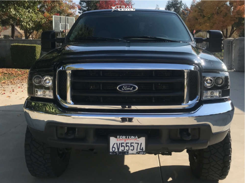 1999 Ford F-250 Super Duty Wheel Offset Aggressive > 1" Outside Fender ...