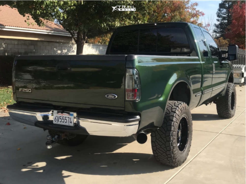 1999 Ford F-250 Super Duty Wheel Offset Aggressive > 1" Outside Fender ...