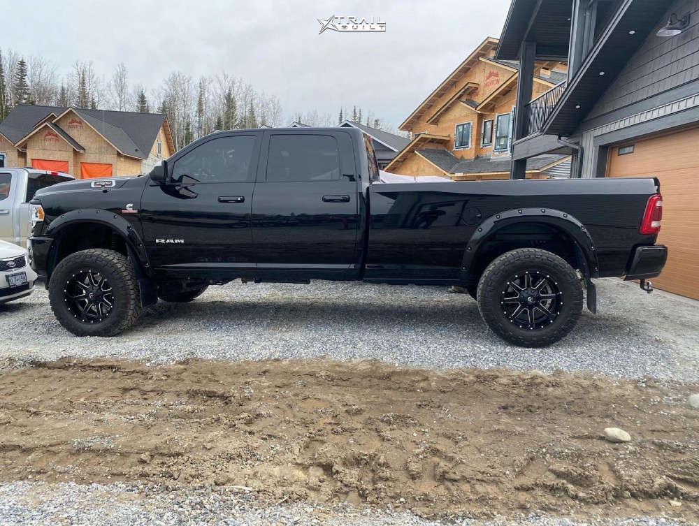 2020 Ram 3500 Wheel Offset Super Aggressive 3"-5" Suspension Lift 4 ...