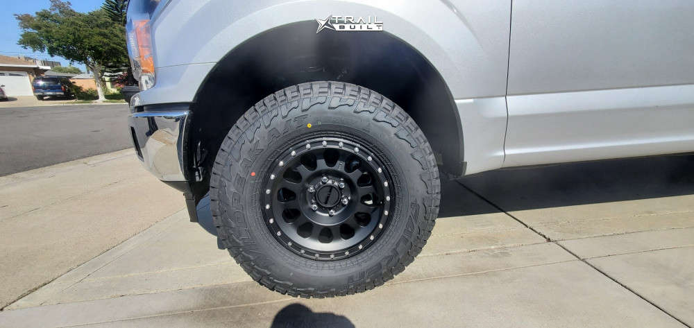 2018 Ford F-150 Wheel Offset Aggressive > 1" Outside Fender Leveling ...