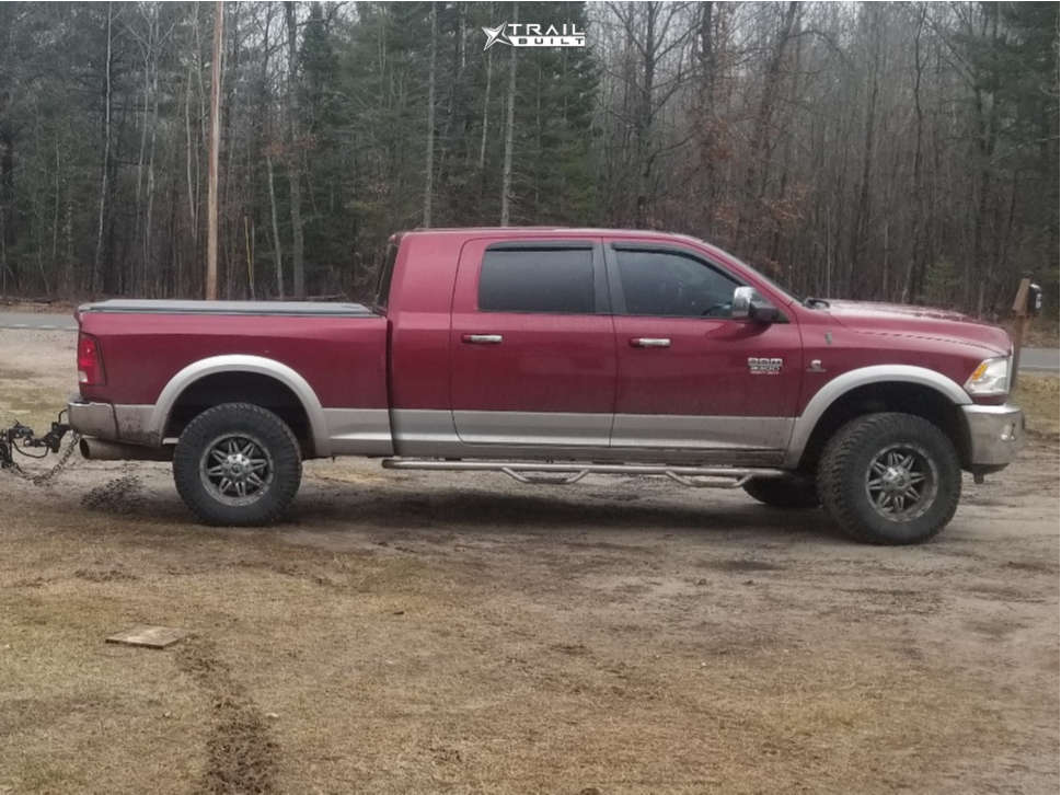 2012 Ram 3500 Wheel Offset Aggressive > 1" Outside Fender Suspension ...