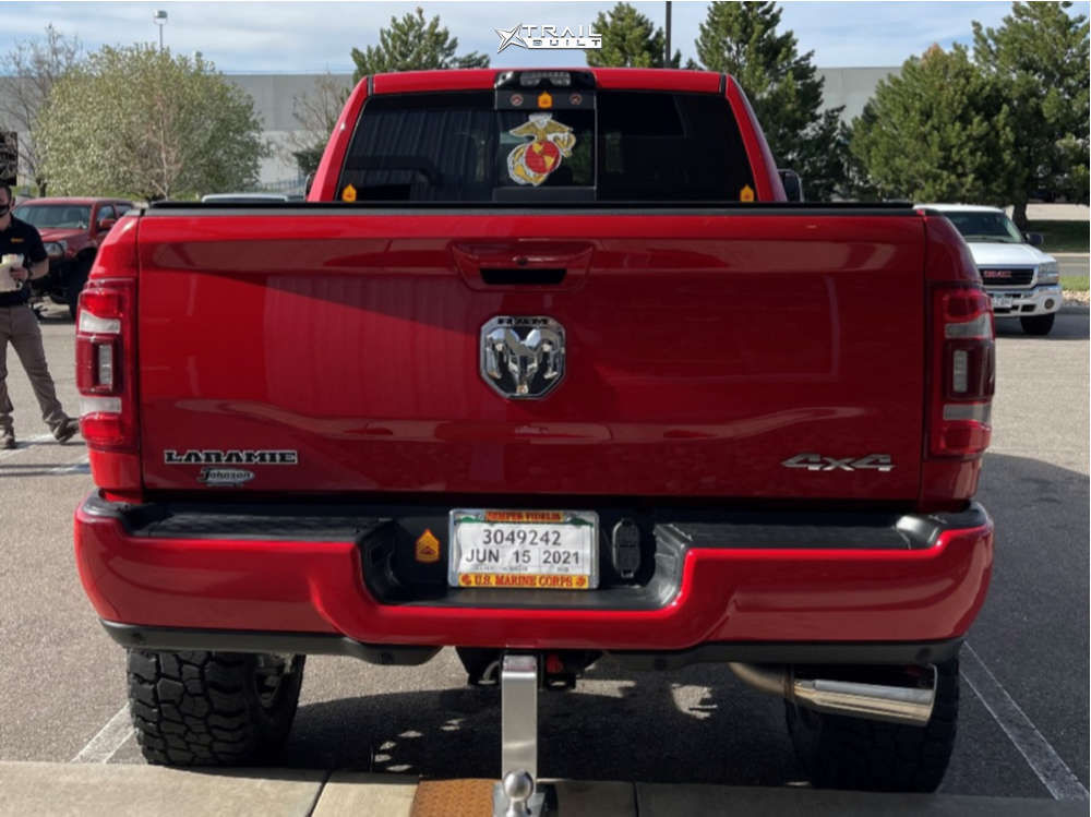 2021 Ram 3500 Wheel Offset Aggressive > 1" Outside Fender Suspension ...