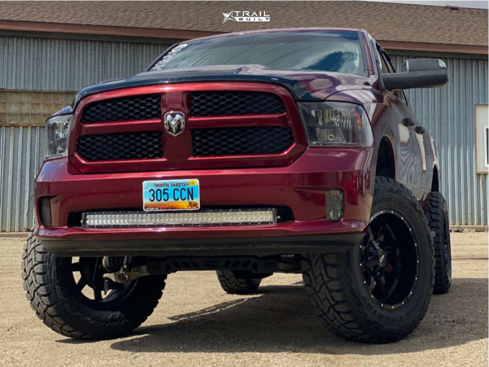 2017 Ram 1500 Wheel Offset Aggressive > 1" Outside Fender Suspension ...