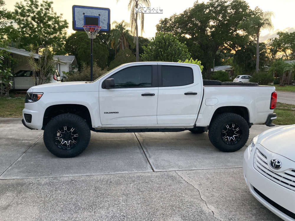 2020 Chevrolet Colorado Wheel Offset Aggressive > 1" Outside Fender Air ...