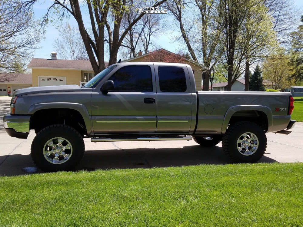 2006 Chevrolet Silverado 1500 Wheel Offset Slightly Aggressive ...