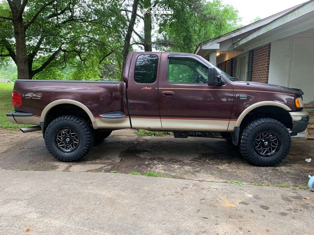 2000 Ford F-150 Wheel Offset Slightly Aggressive Suspension Lift 5 ...