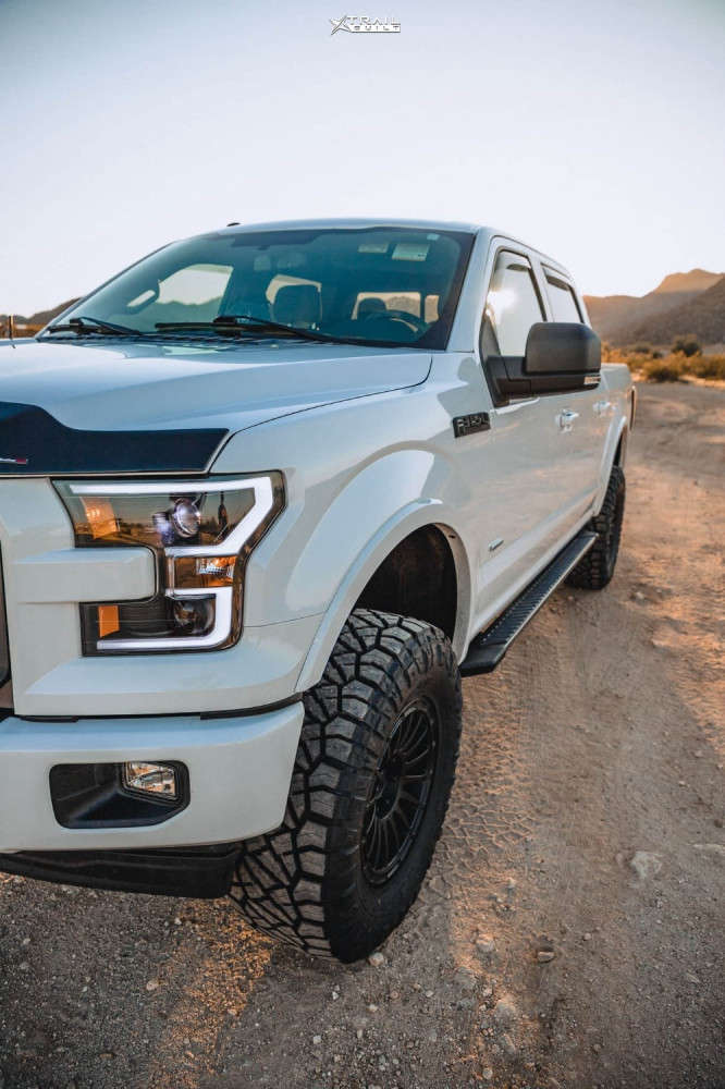 2017 Ford F-150 Wheel Offset Slightly Aggressive Suspension Lift 4 ...