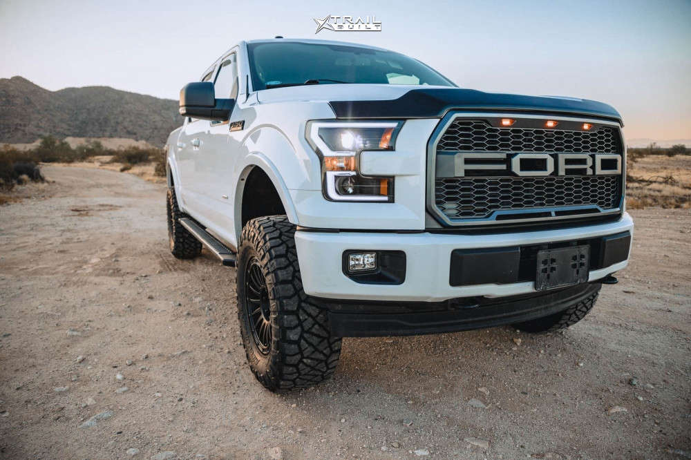 2017 Ford F-150 Wheel Offset Slightly Aggressive Suspension Lift 4 ...