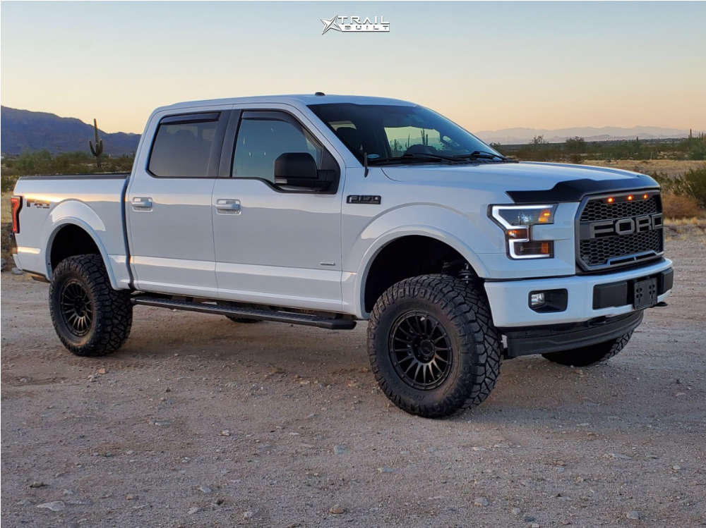 2017 Ford F-150 Wheel Offset Slightly Aggressive Suspension Lift 4 ...