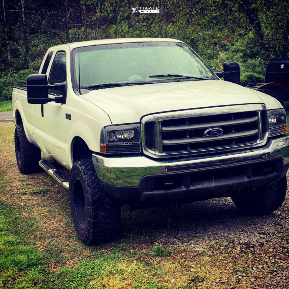 1999 Ford F-350 Super Duty Wheel Offset Aggressive > 1" Outside Fender ...