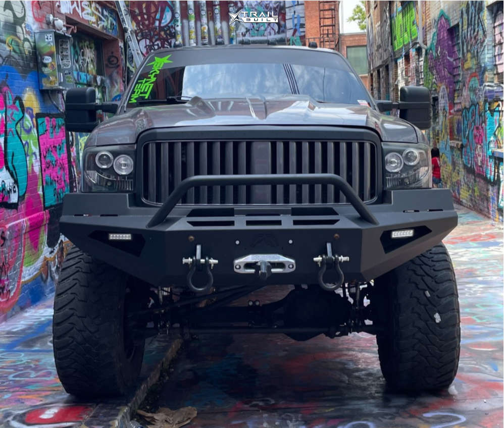 2006 Ford F-250 Super Duty Wheel Offset Hella Stance >5" Suspension ...