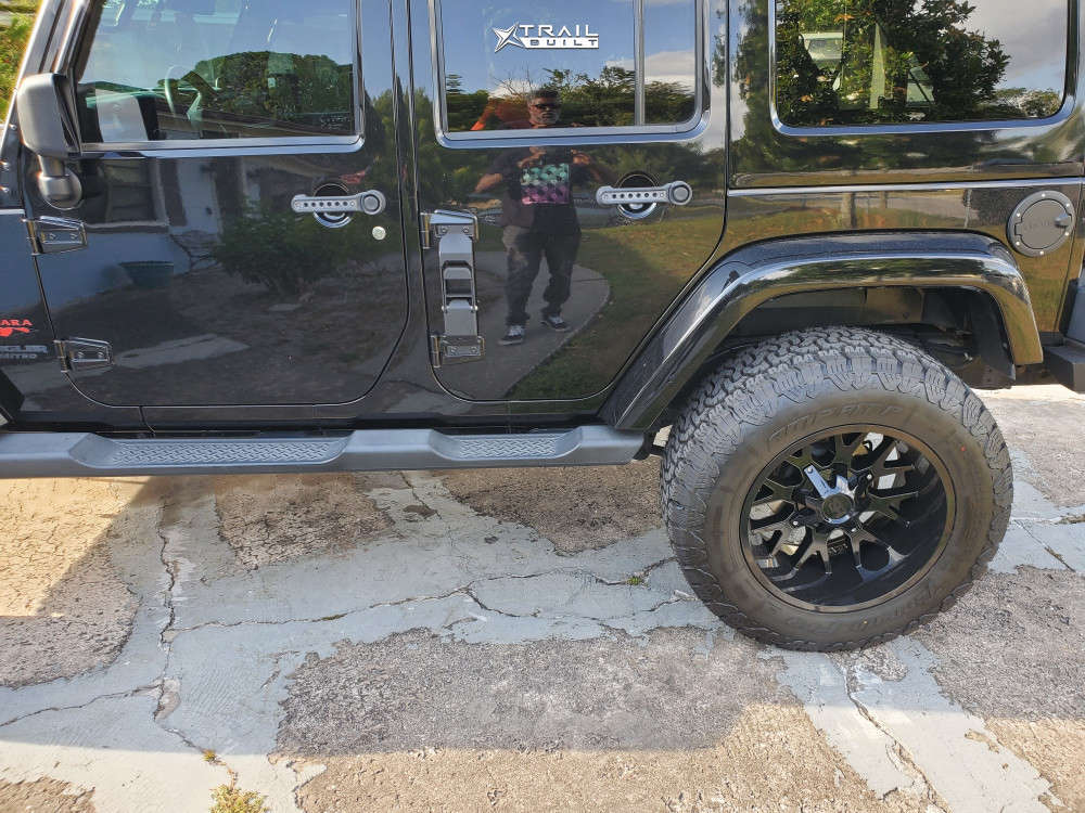 2012 Jeep Wrangler JK Wheel Offset Aggressive > 1" Outside Fender ...