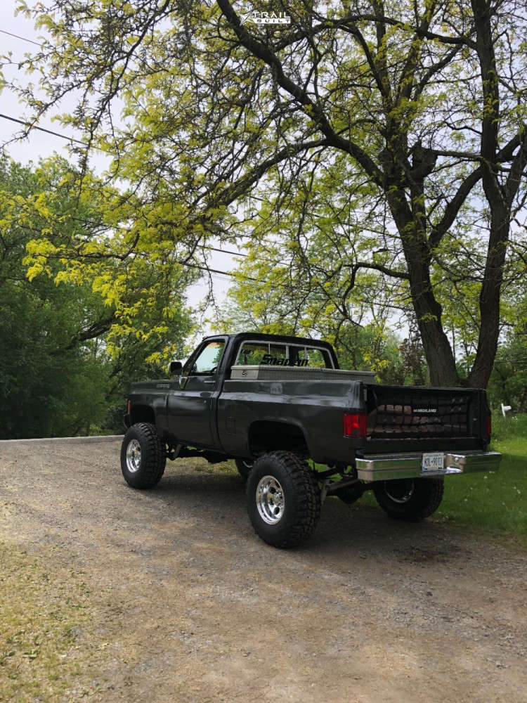 1980 Chevrolet K10 Wheel Offset Aggressive > 1" Outside Fender ...