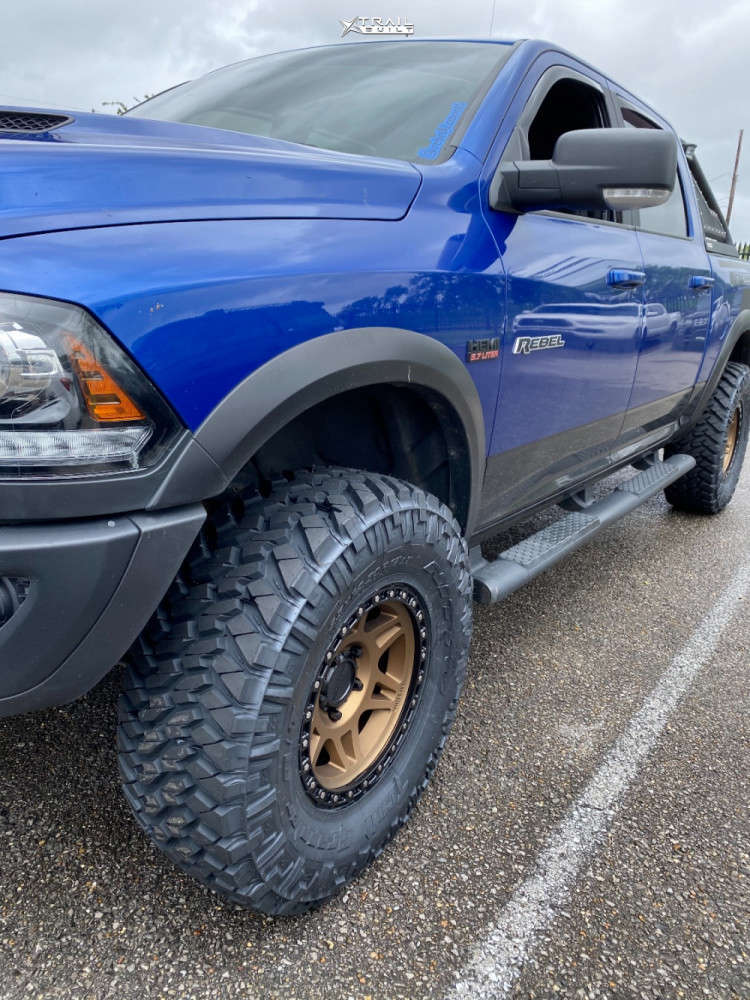 2018 Ram 1500 Wheel Offset Aggressive > 1" Outside Fender Leveling Kit ...