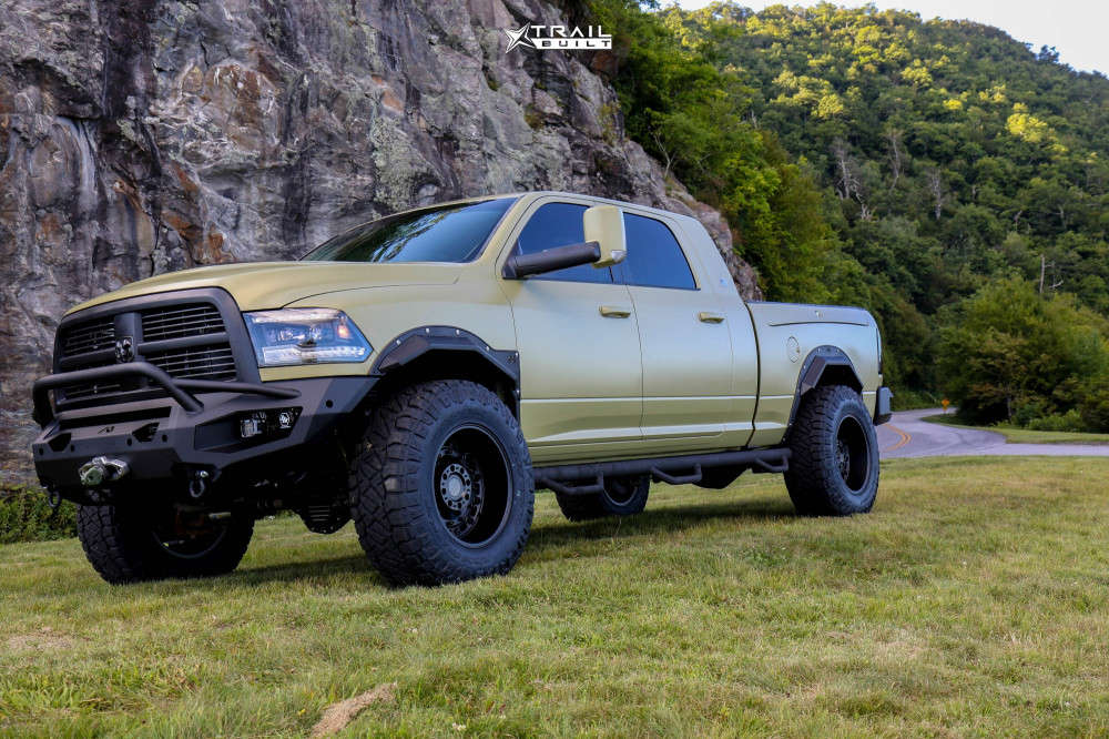 2012 Dodge Ram 3500 Wheel Offset Aggressive > 1" Outside Fender ...