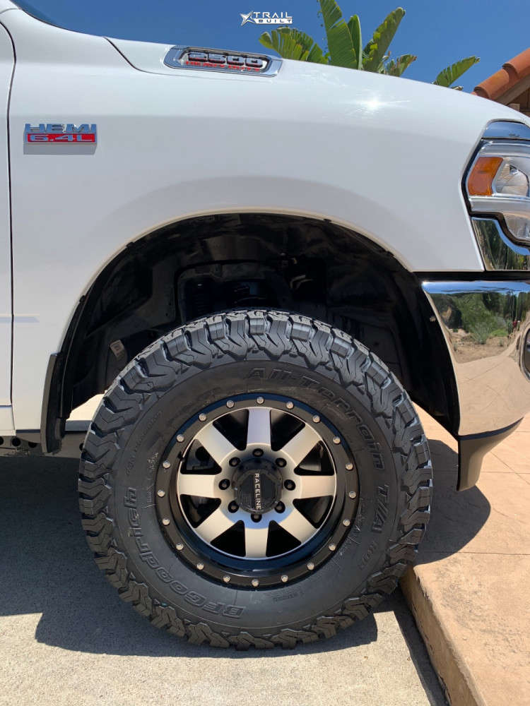 2019 Ram 2500 Wheel Offset Aggressive > 1" Outside Fender Suspension ...