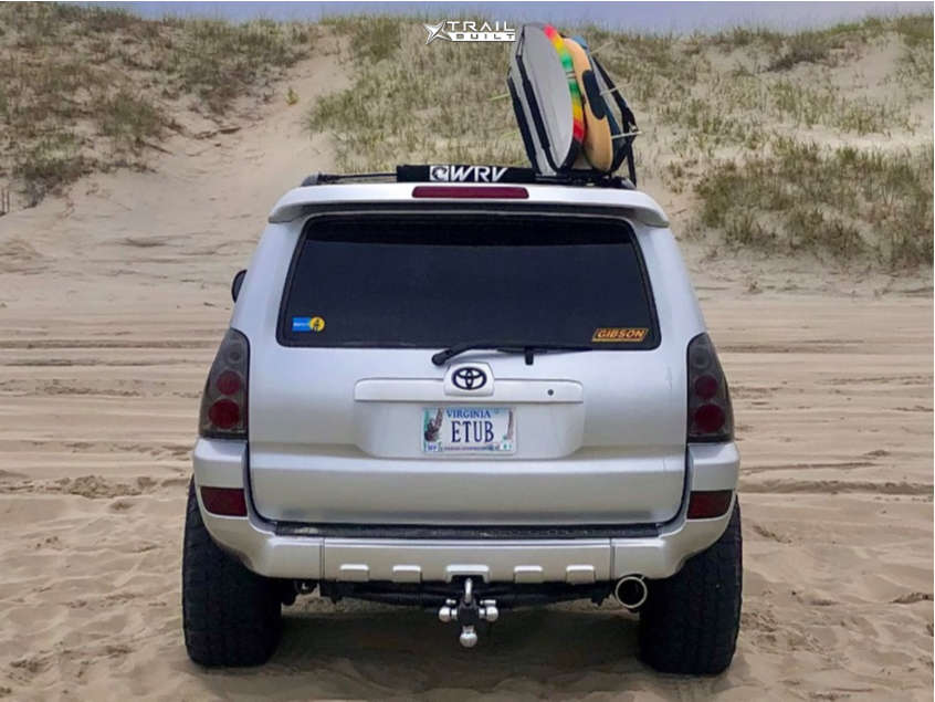 2004 Toyota 4Runner Wheel Offset Aggressive > 1" Outside Fender ...